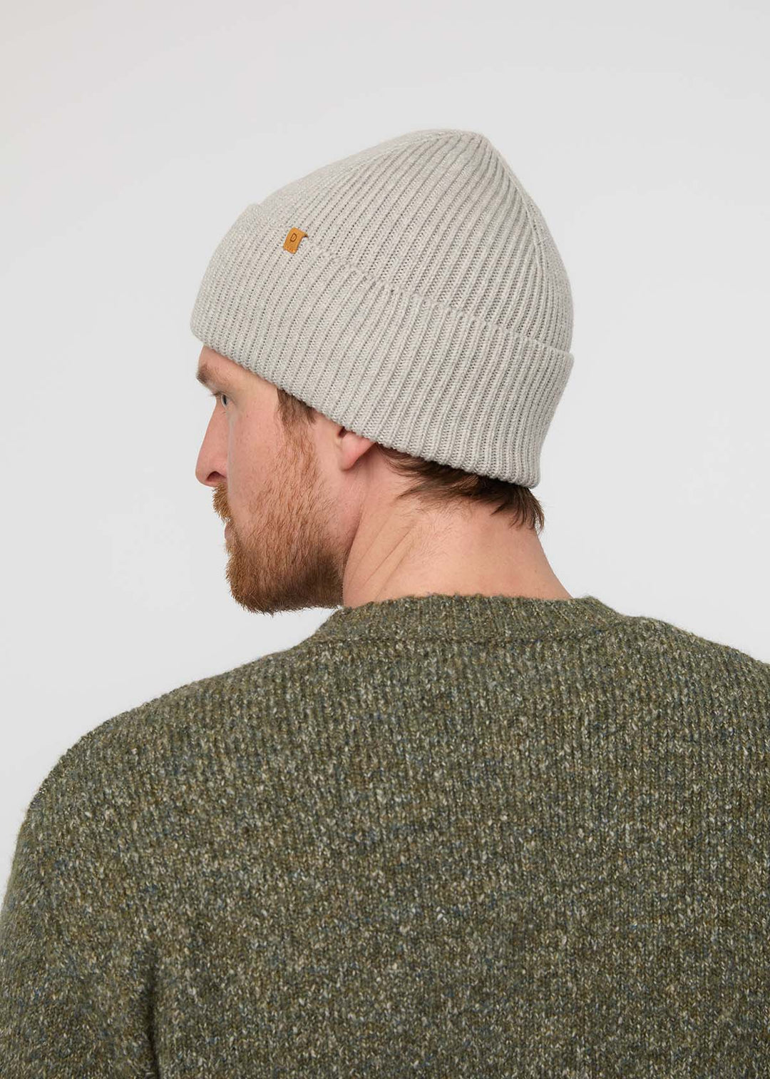 Unisex Warm Merino Heather Ash Beanie