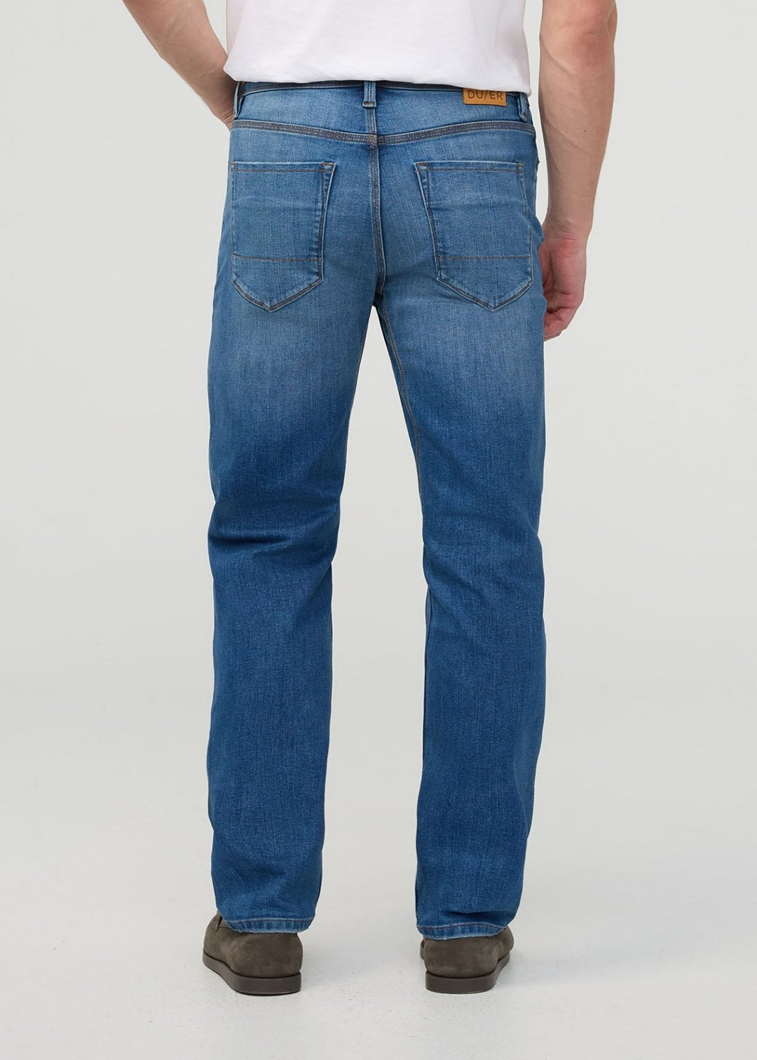 Men's Alpine Indigo Straight Fit Stretch Jeans