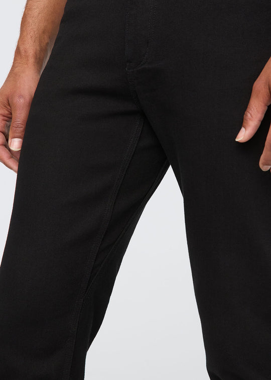 Men's Black Slim Fit Stretch Jeans