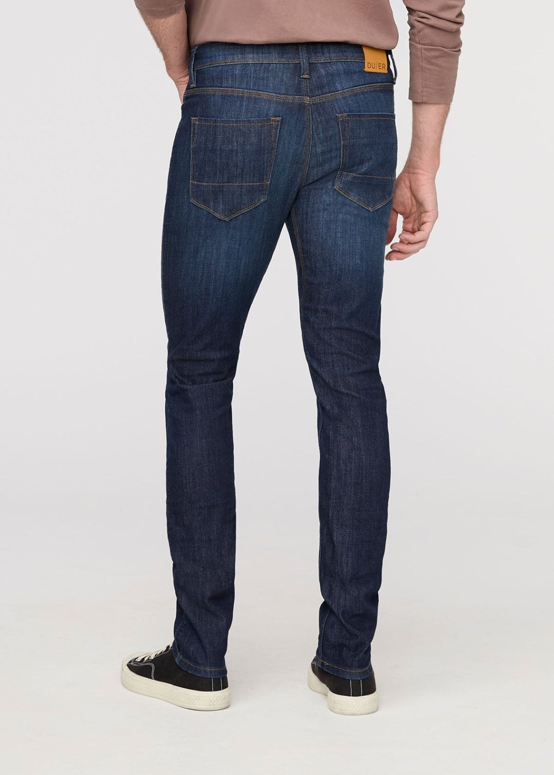 Men's Marina Blue Slim Fit Stretch Jeans