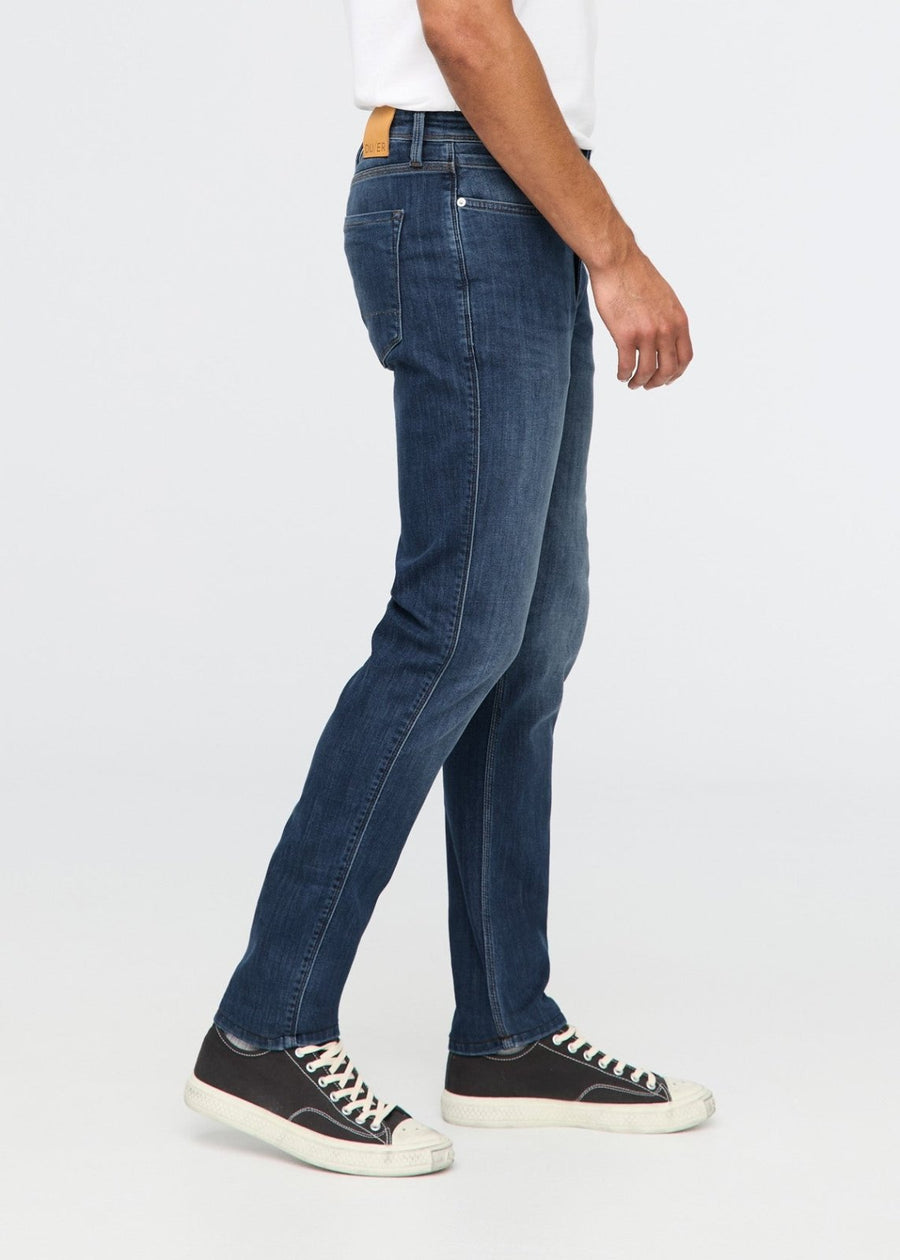 Men's Medium Wash Slim Fit Stretch Jeans