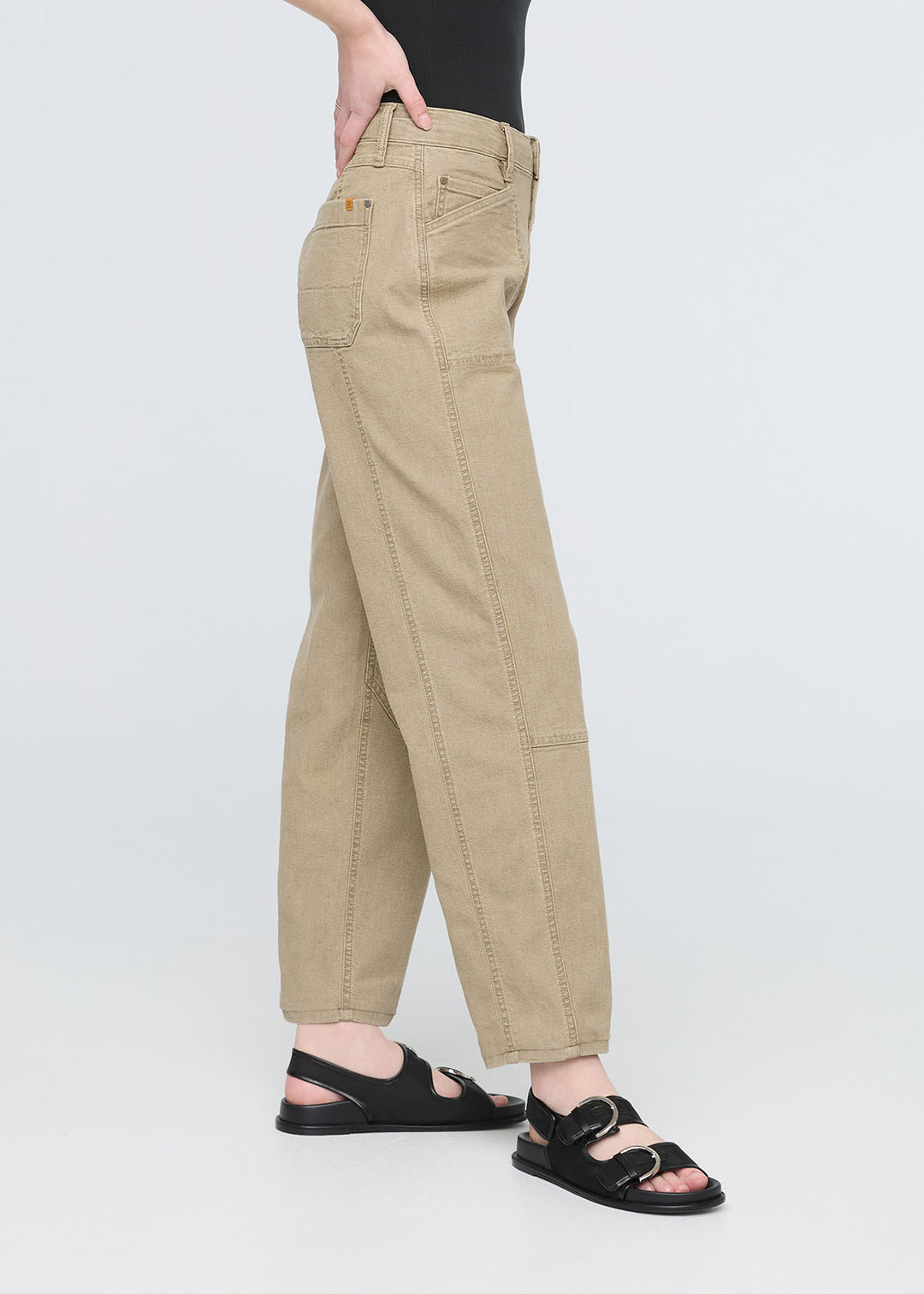 Women's Stretch Canvas Tan Utility Pants
