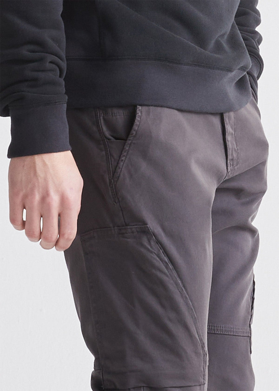 Men's Charcoal Grey Athletic Waterproof Pants